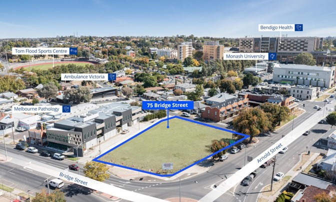 Land For sale — 75 Bridge Street BENDIGO VIC 3550 | Australia | Colliers