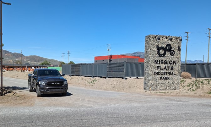 Industrial For Sale — 100 - 1850 Mission Flats Road, Kamloops, British ...