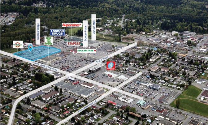 Retail For Lease — 101-135 Trans Canada Highway, Duncan, British ...
