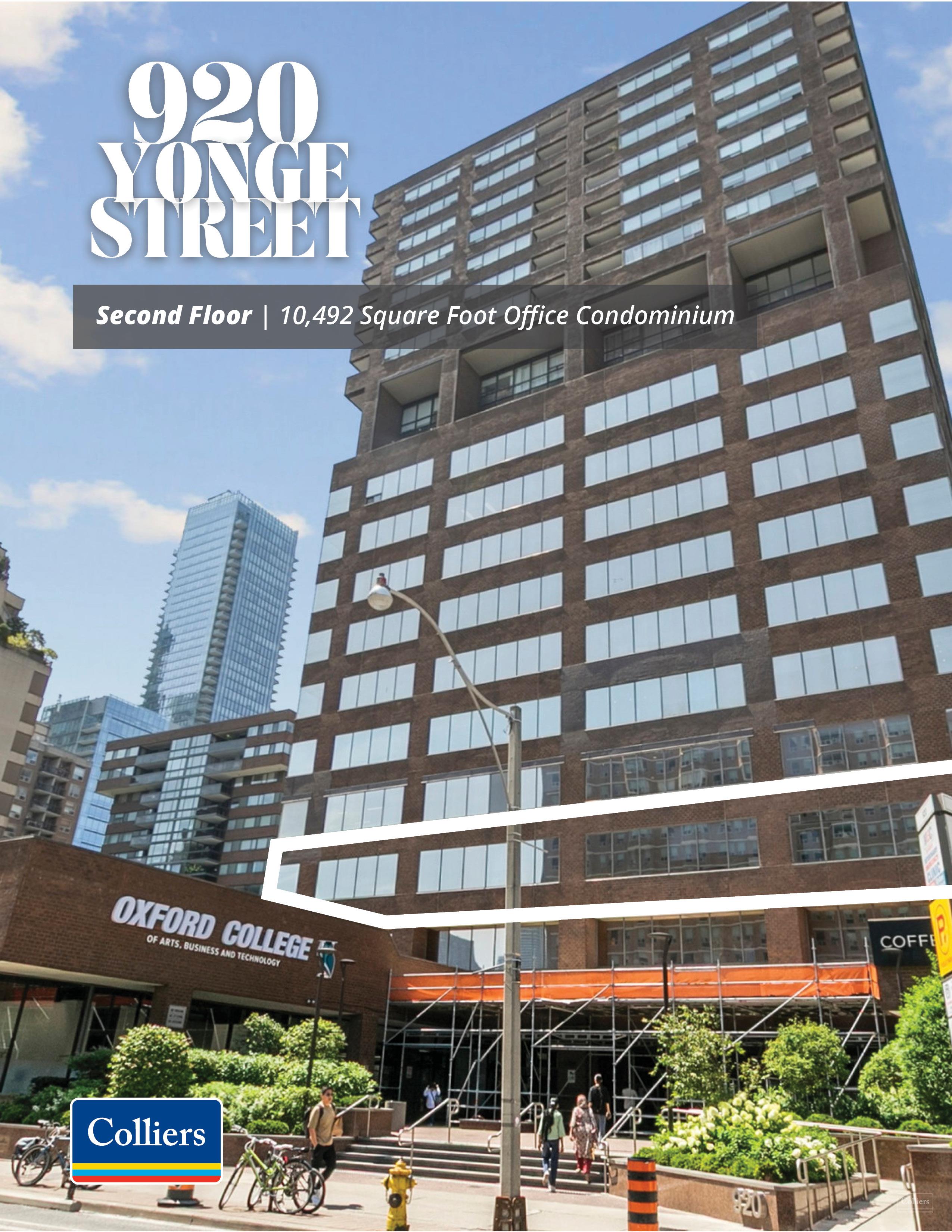 Office For Sale — 920 Yonge Street Toronto, Ontario M4W 3C7 | Canada ...