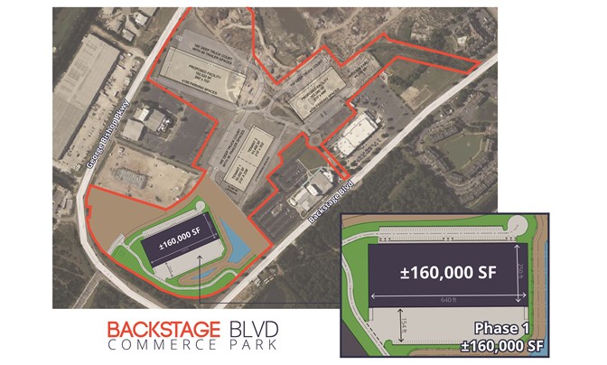 Industrial For Lease — Backstage Blvd, Myrtle Beach, SC 29579, USA ...