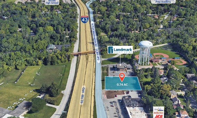 Land For sale — 6280 N Port Washington Rd, Glendale, WI 53217, USA ...