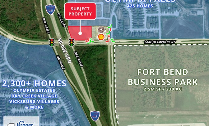 Land For Sale and Lease — NEC Fort Bend Parkway Toll Road & Lake ...