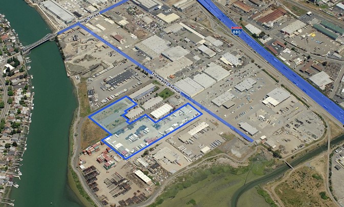 Land For Lease — 4709 Tidewater Ave, Oakland, CA 94601 | United States ...
