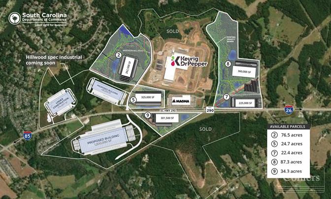 Land For sale — SC Highway 290, Moore, South Carolina 29369 | United ...